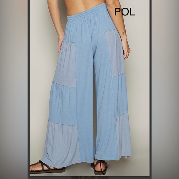 POL | Pants & Jumpsuits | Bpb23new Pol Pretty Light Blue Wideleg Pants ...